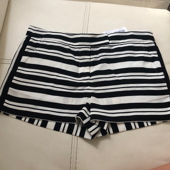 Tibi | Shorts | Tibi Black And White Shorts Nwt | Poshmark